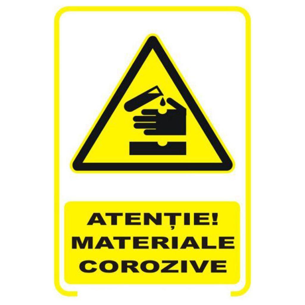 Placuta Indicatoare De Securitate Si Avertizare, Atentie, Materiale ... Placuta Indicatoare De Securitate Si Avertizare, Atentie, Materiale ...